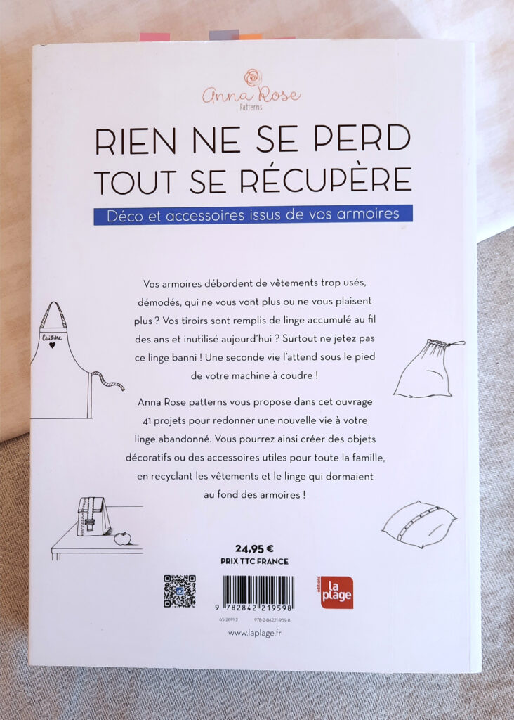 Rien ne se perd, tout se récupère : couture recyclage - Claire L. Création
